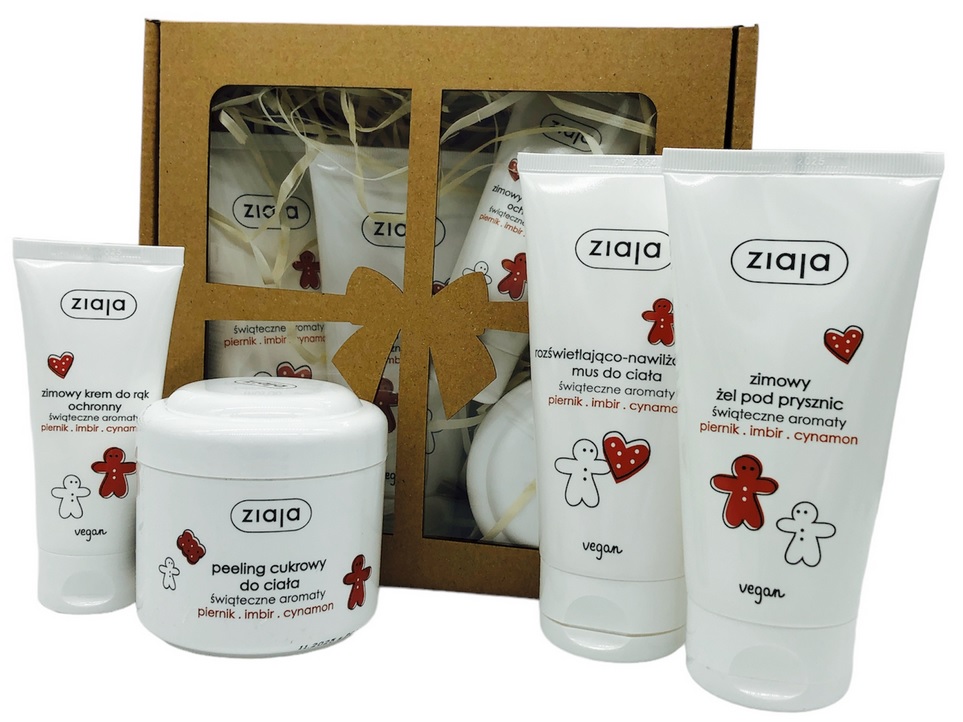 Zestaw Prezentowy Ziaja Świąteczny Piernik zimowy na prezent ...