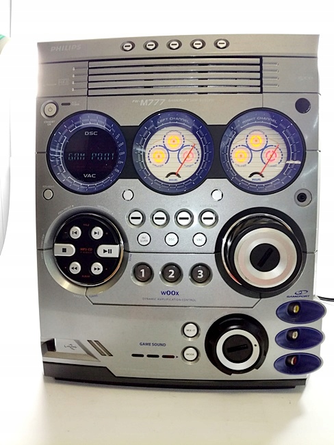 WIEZA PHILIPS FW-M777 Z OKABLOWANIEM - 7806077206 - oficjalne archiwum ...