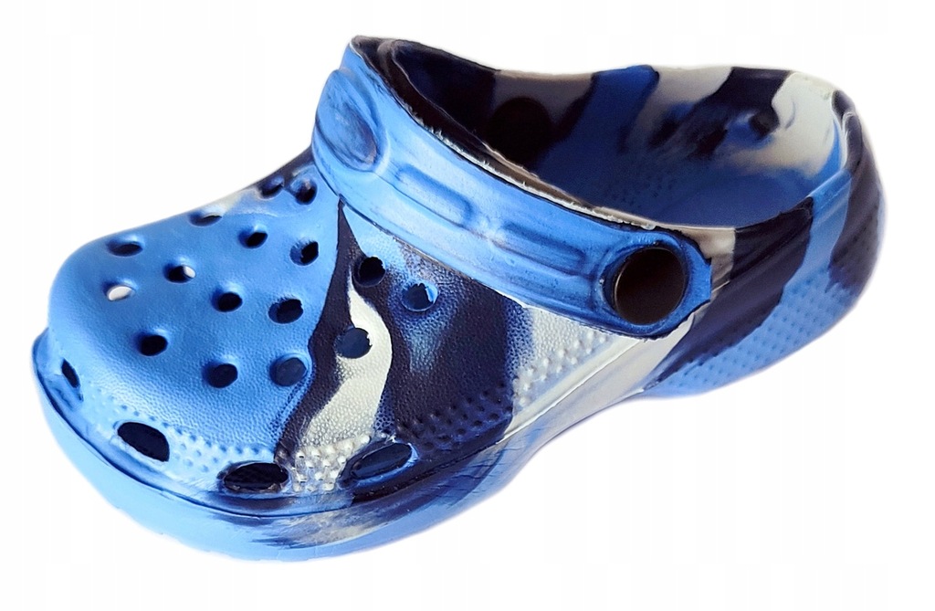 Crocs Klapki American na basen niebieski Crocsy 26 - 13418220019 ...