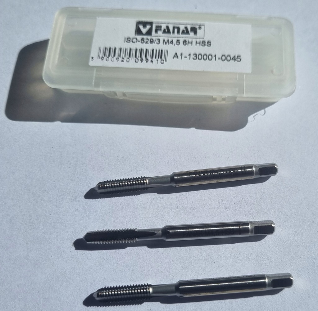 Gwintownik ISO529/3-M4.5-6H FANAR - 13791212199 - oficjalne archiwum Allegro