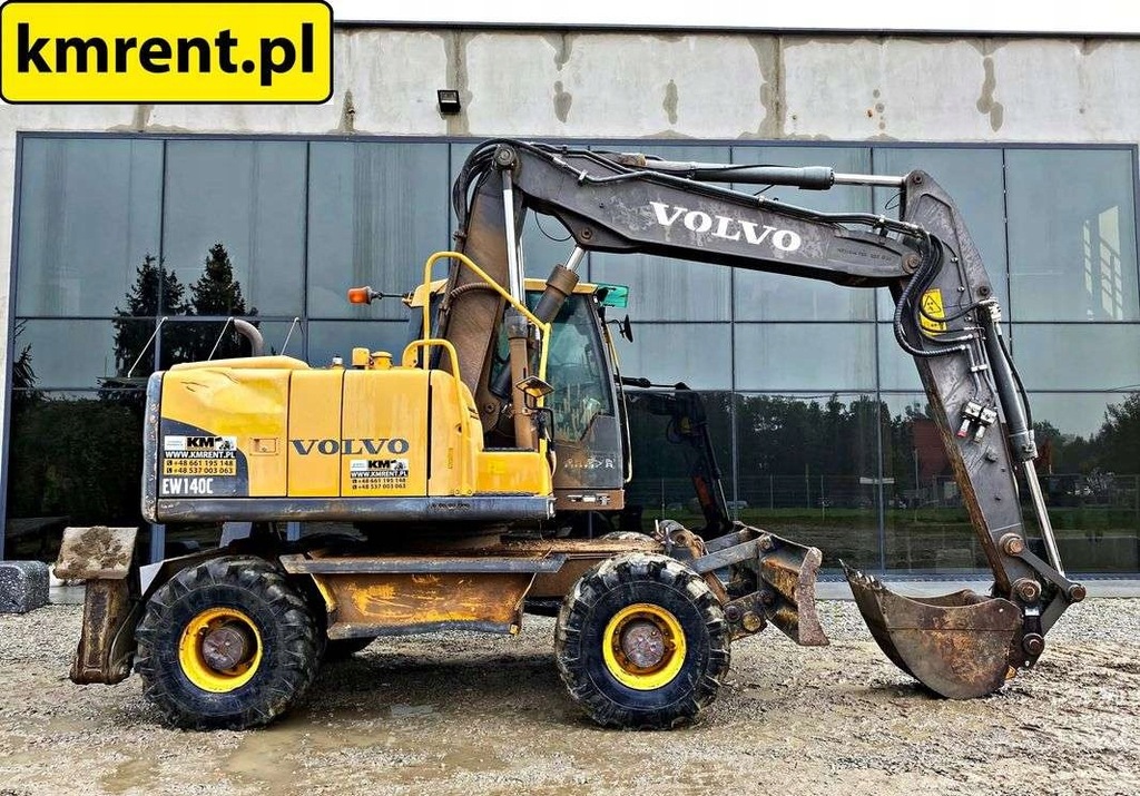 Volvo EW 140 C KOPARKA KOLOWA 2008R. - 14662292814 - oficjalne archiwum ...