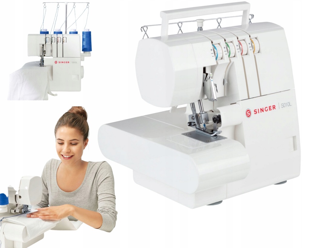 MASZYNA DO SZYCIA SINGER OVERLOCK S010L - 13102427532 - oficjalne ...