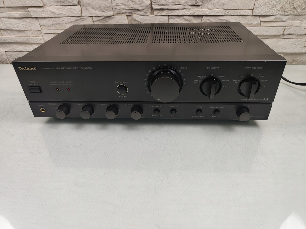 Technics SU-VX600 Stereo Integrated Amplifier - 12476888286 - oficjalne archiwum Allegro