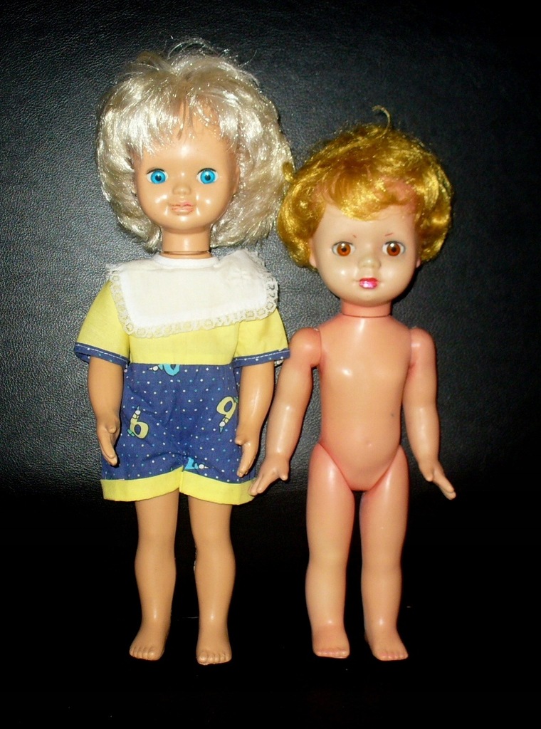 Stare polskie lalki ze Sp.Miś z Siedlec. KOMPLET ! - 13110047546 ...