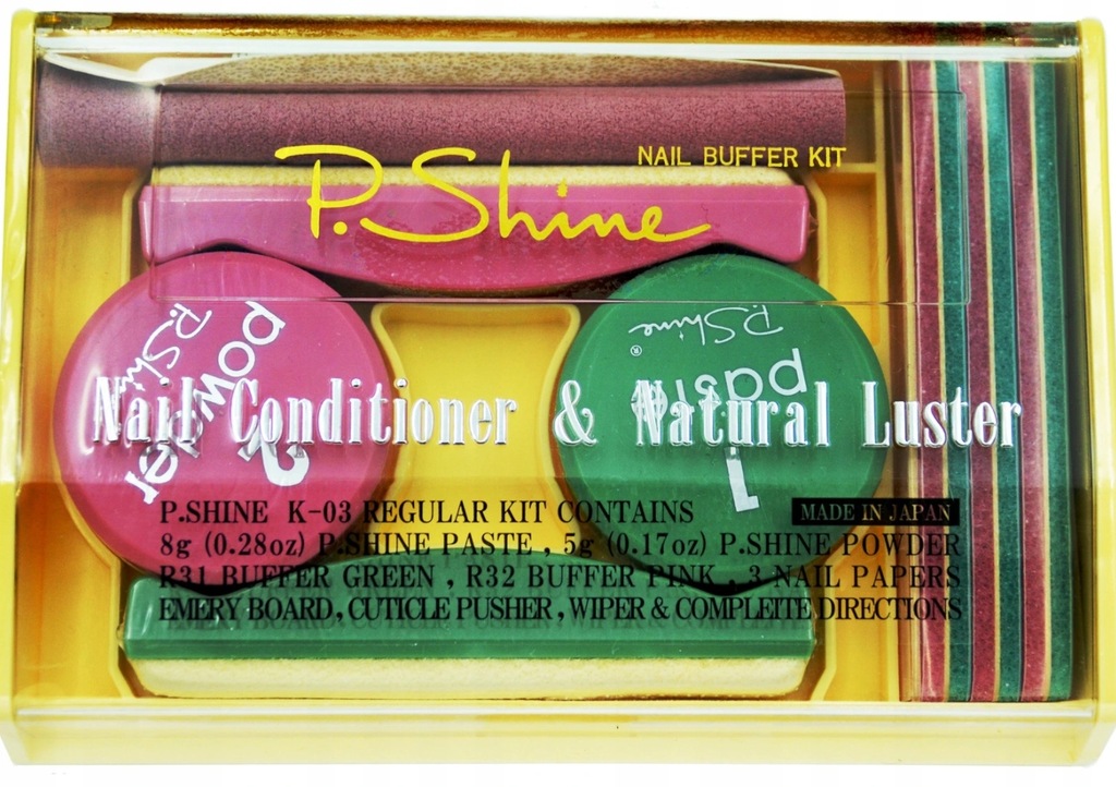 MANICURE JAPOŃSKI P.Shine Duży Zestaw - ORYGINAŁ - 6954291016 ...