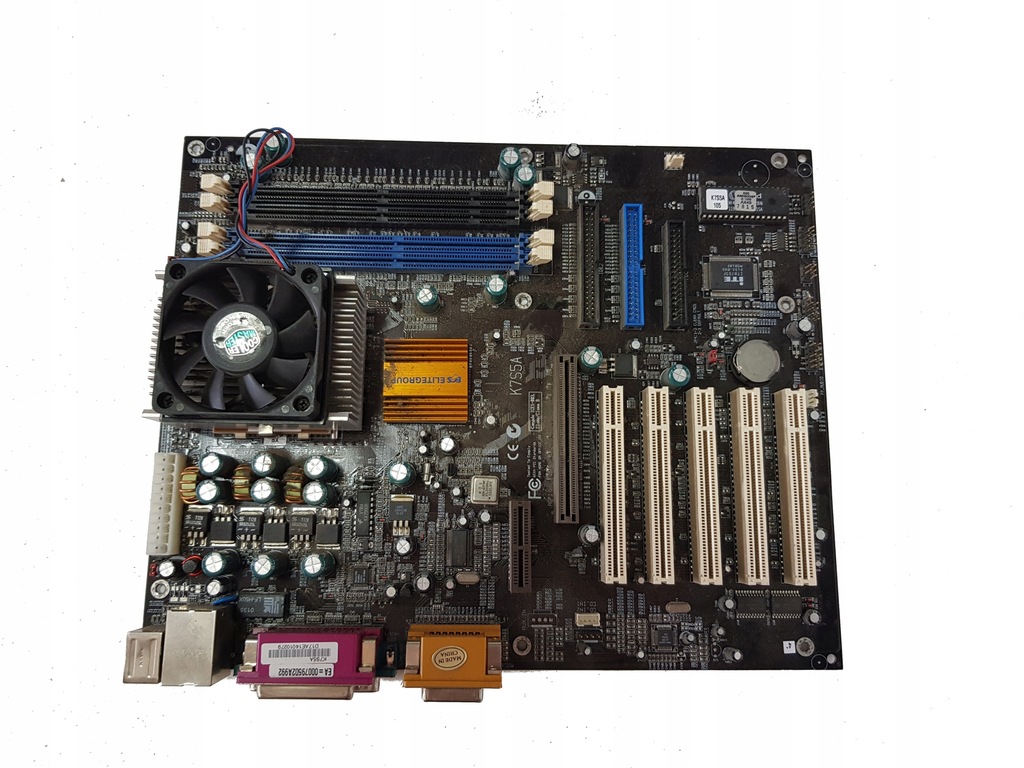 PŁYTA ECS ELITEGROUP K7S5A AMD ATHLON AX2000DMT3C - 9401362054 ...