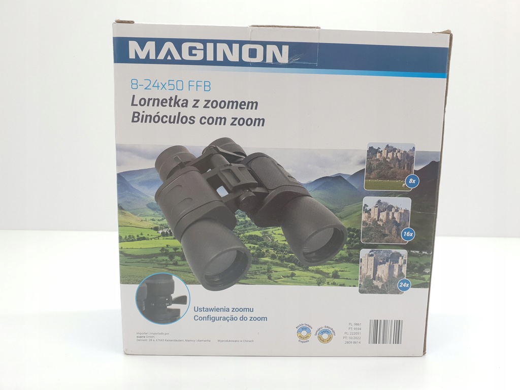 Lornetka z zoomem 8-24x50 FFB Maginon - 12848392472 - oficjalne ...