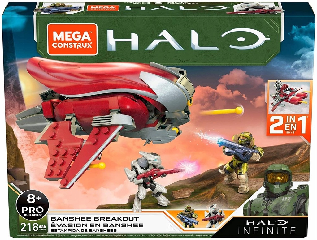 Mega Construx GNB24 Halo Infinite Banished Banshee - 12161278248 ...