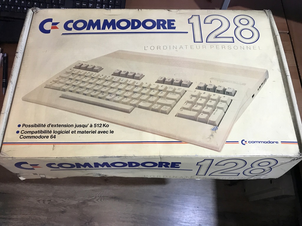 Commodore 128. Komputer świetny stan, BOX średni - 10512912575 ...