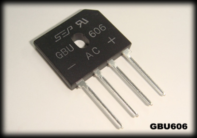 Mostek prostowniczy GBU606 6A / 600V - 11731385015 - oficjalne archiwum ...