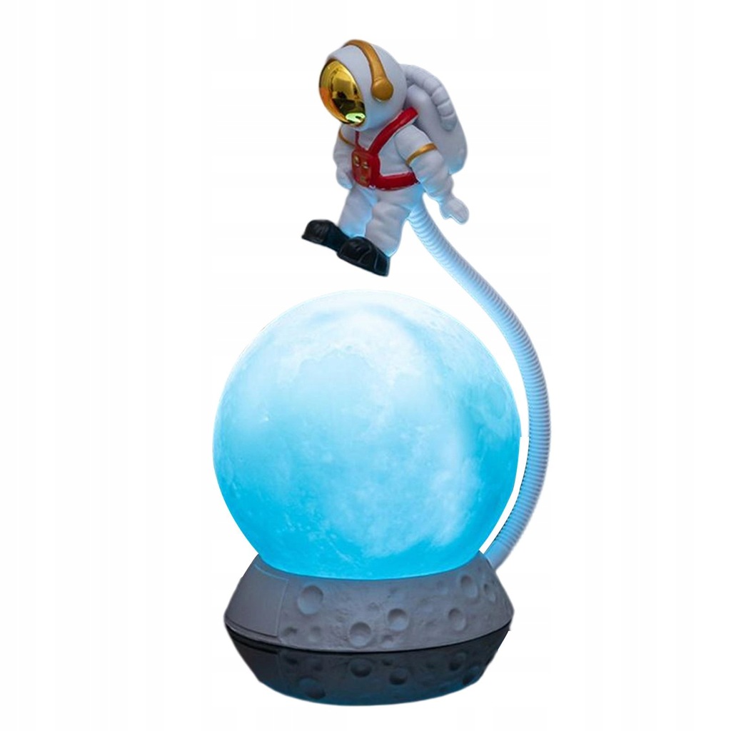 Cute Astronaut LED Lamp Night Light Desktop Blue - 13369681755 ...
