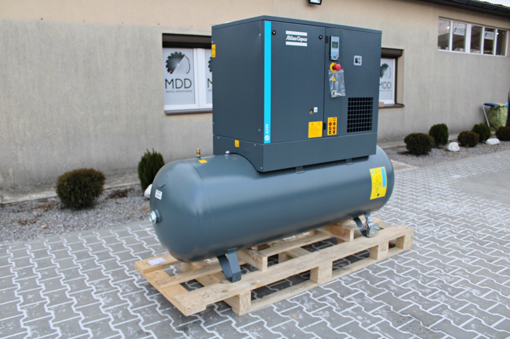 Kompresor śrubowy Atlas Copco G7FF 500 lt NOWY - 12589607914 ...