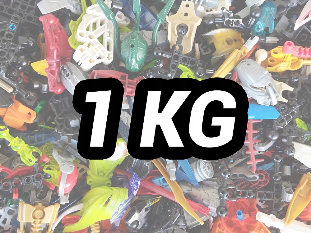 LEGO Bionicle Hero Factory 1 KG Mieszane Mix 1KG - 12797012222 - oficjalne archiwum Allegro