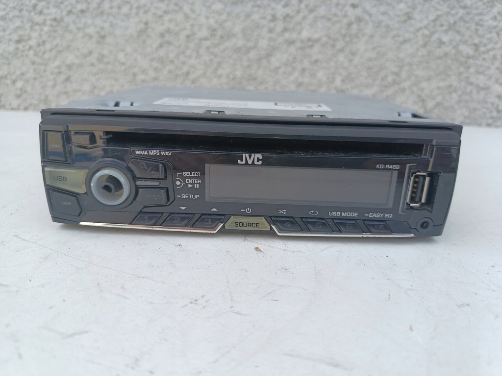 RADIO SAMOCHODOWE JVC KD-R469 USB - 14524815064 - oficjalne archiwum Allegro