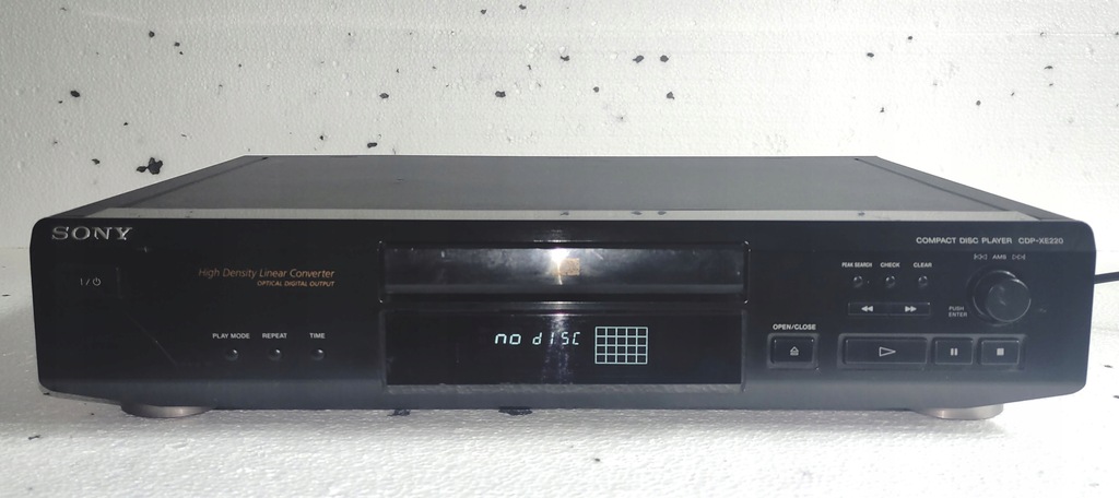 SONY CDP-XE220 ODTWARZACZ CD - 12526150794 - oficjalne archiwum Allegro