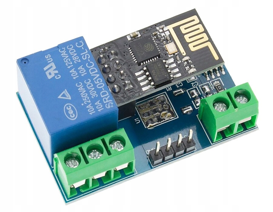 318 Przekaźnik WiFi ESP8266 ESP-01 ESP01S Arduino - 8369215184 ...