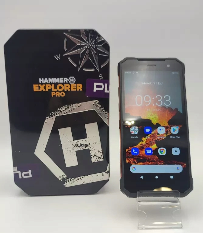 TELEFON HAMMER EXPLORER PRO 6/128GB KOMPLET - 13613685322 - oficjalne archiwum Allegro