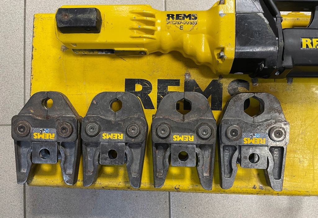 Zaciskarka prasa do rur Rems Power Press E miedź - 11444312314 ...