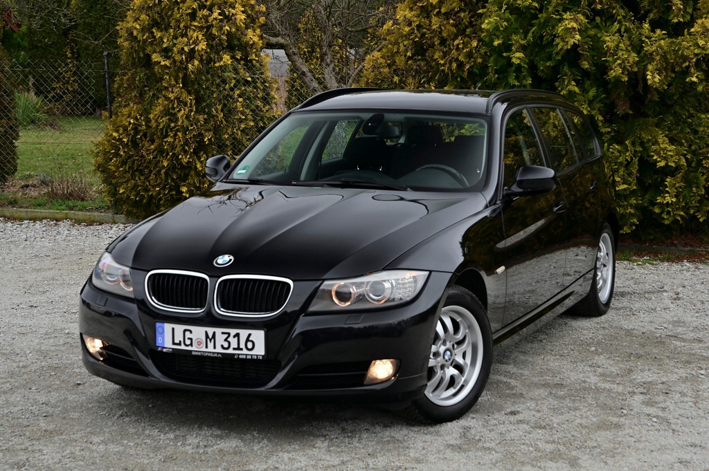 BMW 3 2.0d AUTOMAT Navi Xenon NOWY ROZRZĄD Black Sapphire Bezwypadkowa - 15142938745 - oficjalne ...