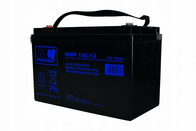 MPL POWER ELEKTRO Akumulator MWP 12V 100Ah żelowy - 13191282310 - oficjalne archiwum Allegro