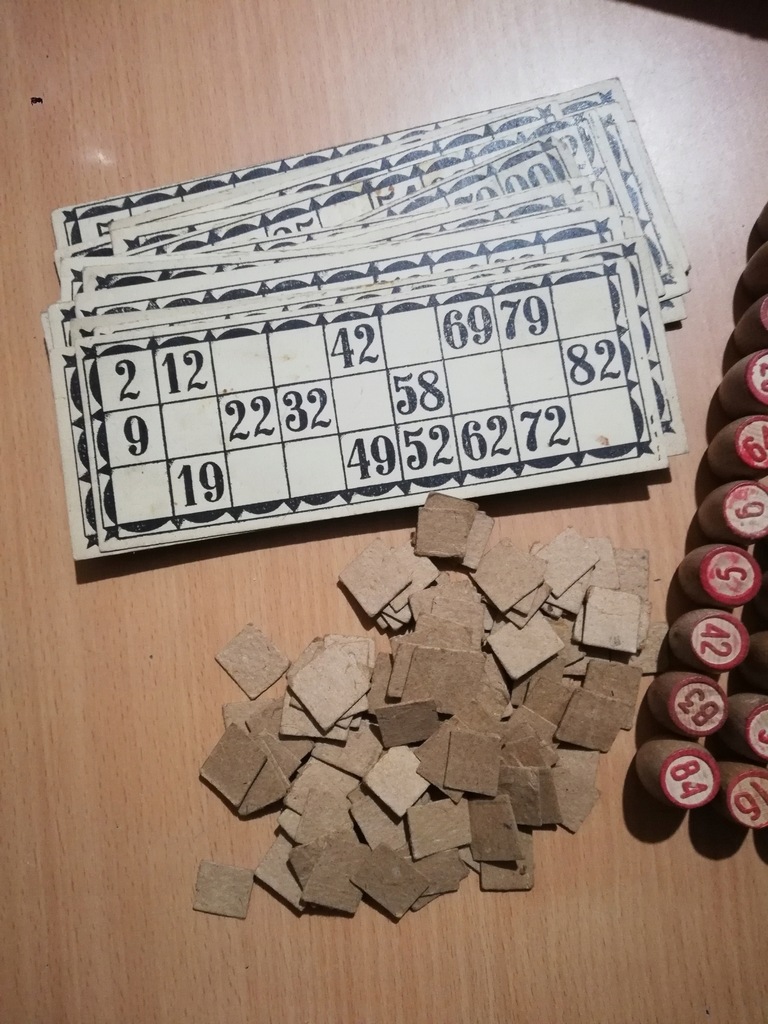 Stara gra lotto bingo PRL - 11590914162 - oficjalne archiwum Allegro