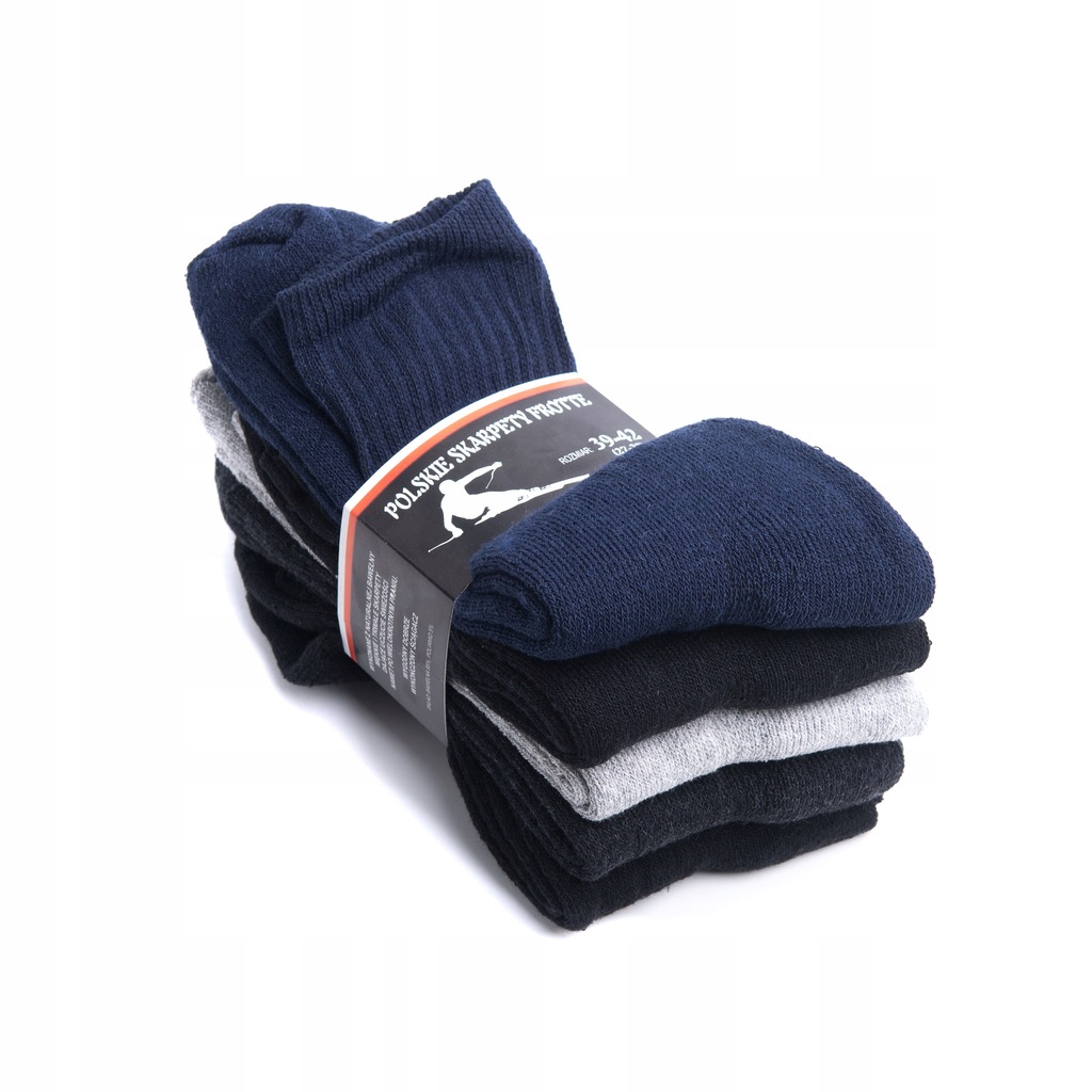 ~5x Skarpety Skarpetki 39-42 FROTTE FROTA POLSKIE~ - 7657559305 ...