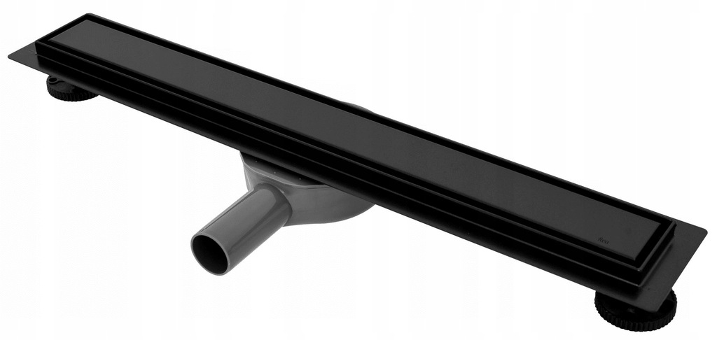 Odwodnienie odpływ liniowy pod prysznic 70 czarny - 11681952154 ...