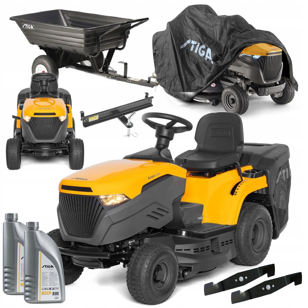 TRAKTOREK OGRODOWY KOSIARKA SITGA ESTATE 2084 H - 8955309878 ...