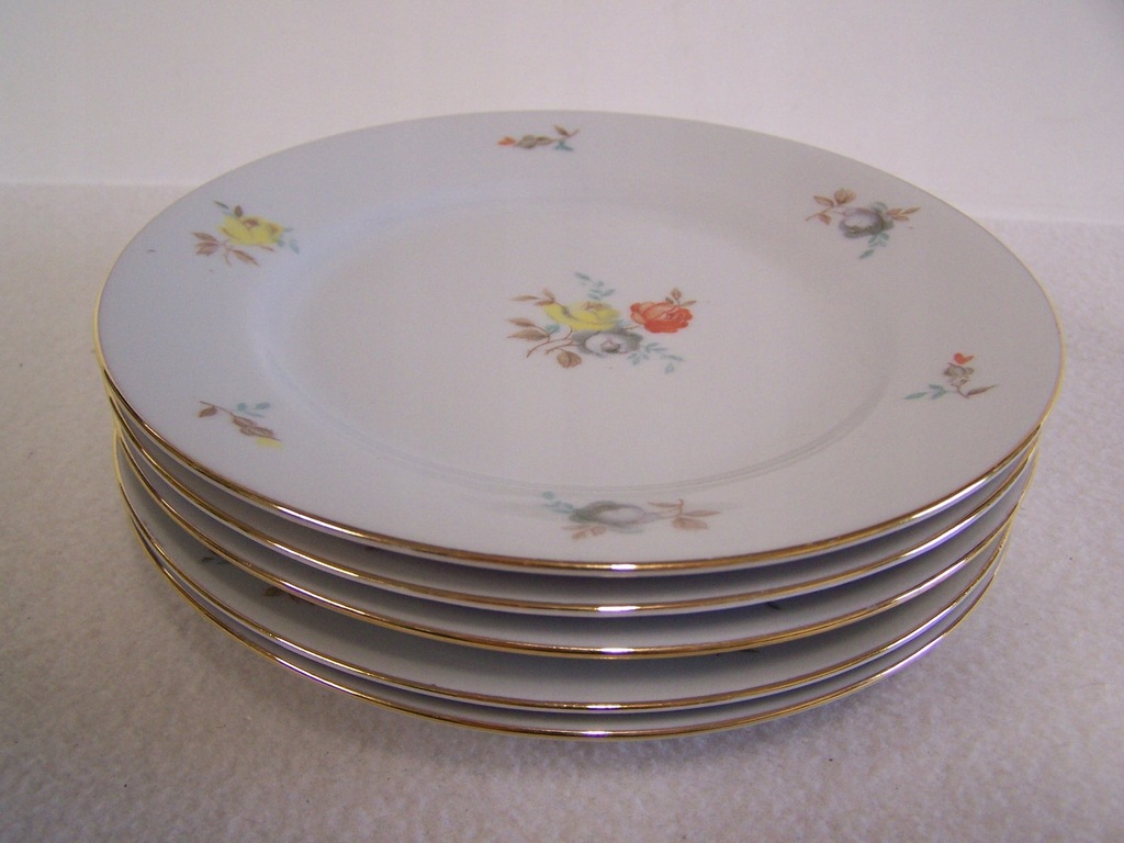 Talerzyki deserowe __Kahla ____kwiaty ______kpl. 5 szt - 15215315124 - oficjalne archiwum Allegro