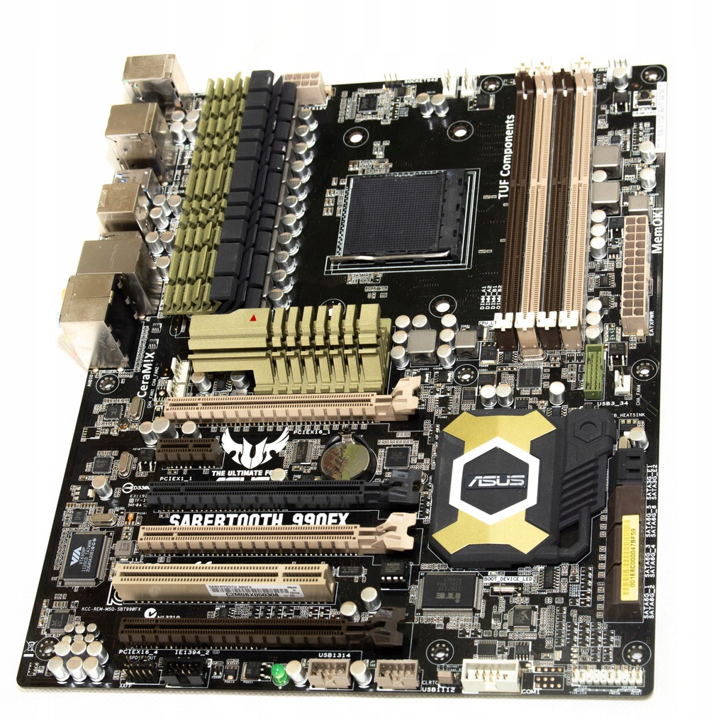 Płyta główna Asus Sabertooth 990FX AM3+ DDR3 ATX - 13756686167 ...