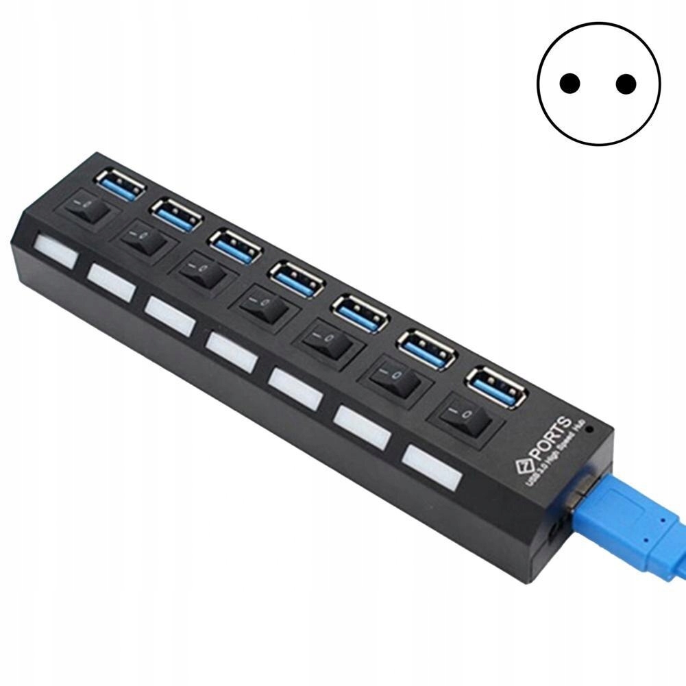 USB 3.0 HUB USB Splitter Multi Usb 3 0 Hub kilka p - 12593465822 - oficjalne archiwum Allegro