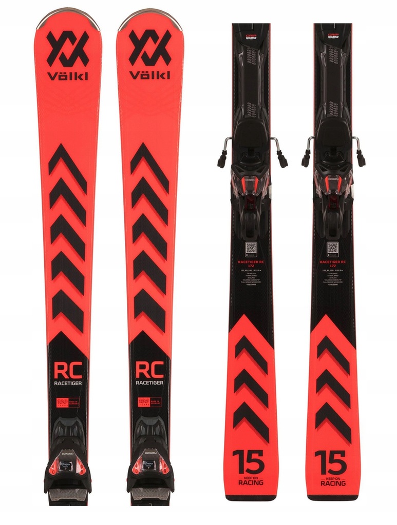 Narty Volkl RACETIGER RC RED 2024 172 cm - 14758356208 - oficjalne ...