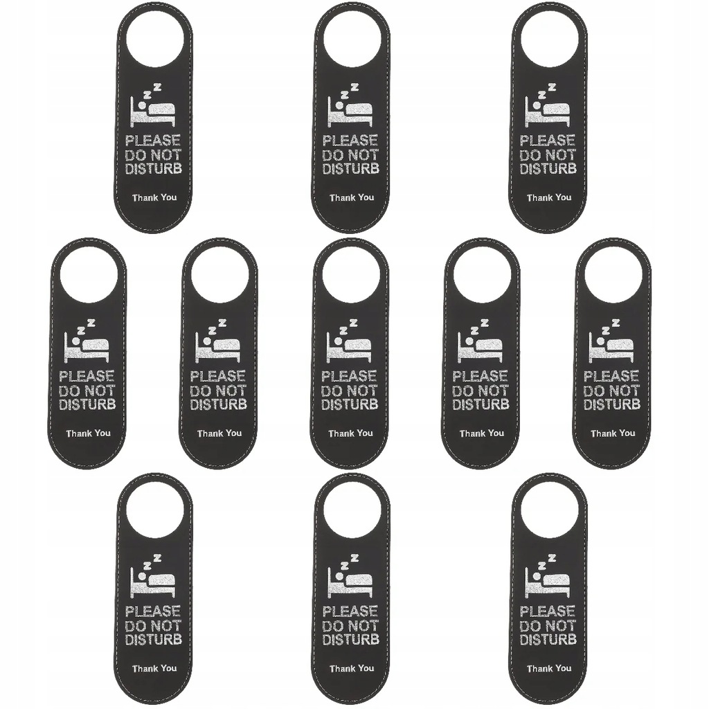 PRINTABLE LABELS HOTEL DOOR HANGER SIGN LEATHER - 13629870724 ...