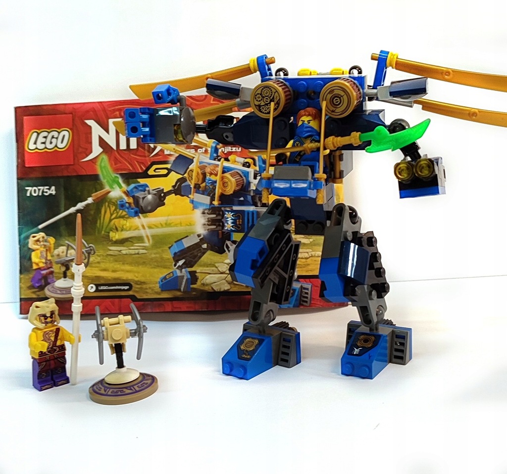 LEGO 70754 Ninjago - ElectroMech kompletny, instru - 11943594009 ...