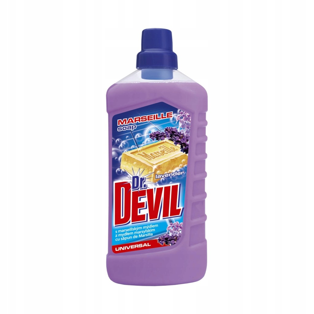Dr DEVIL Płyn uniwersalny 1L Lavender z mydłem mar - 12019570400 ...