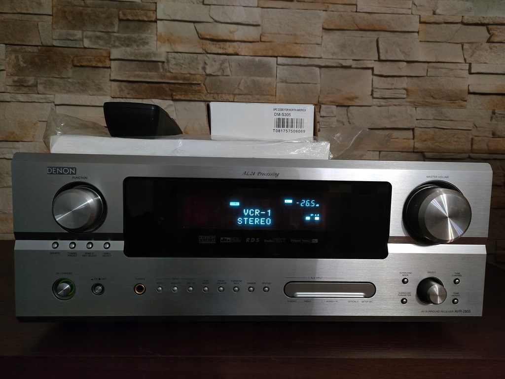 Amplituner DENON AVR 2805 + Pilot + Instrukcje ! - 12609337120 ...