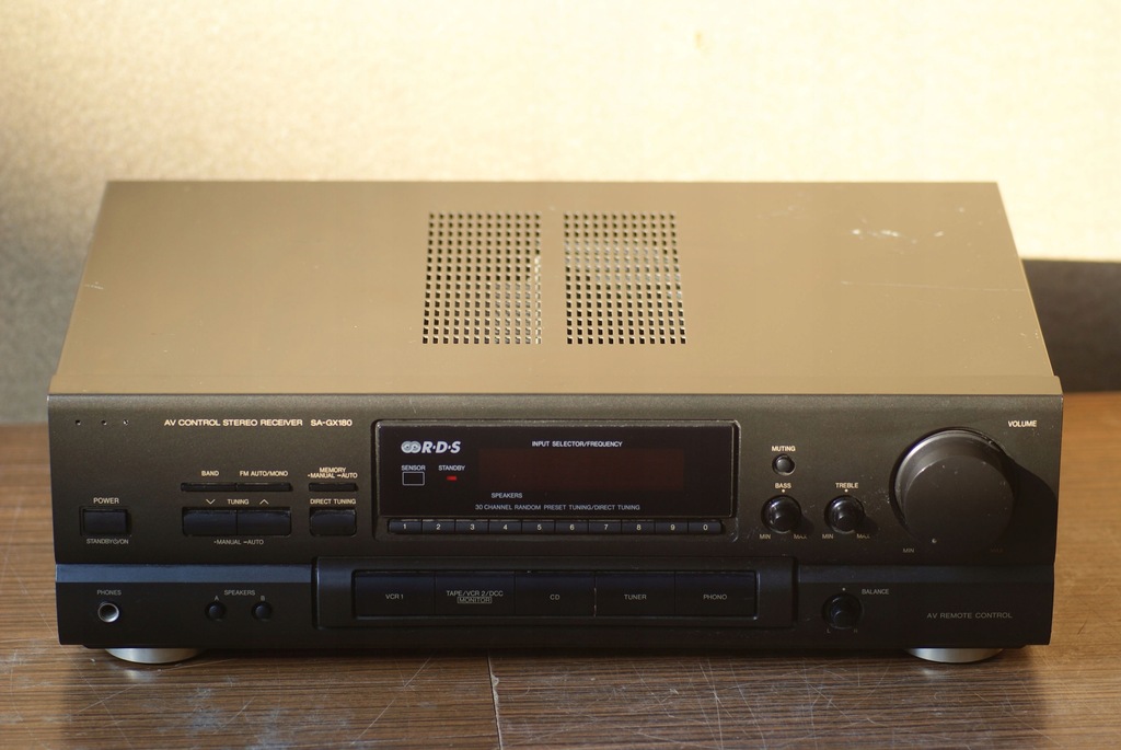 Technics SA-GX 180 jako wzmacniacz OK - 14258430746 - oficjalne archiwum Allegro