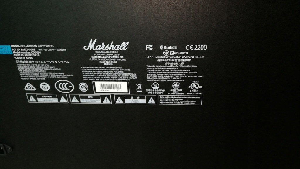 Купить MARSHALL CODE-50E усилитель для гитары, микрофон: отзывы, фото и характеристики на Aredi ...