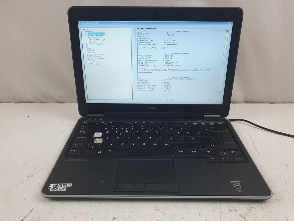 Dell Latitude E7240 i5 (2040794) - 12595917451 - oficjalne archiwum Allegro