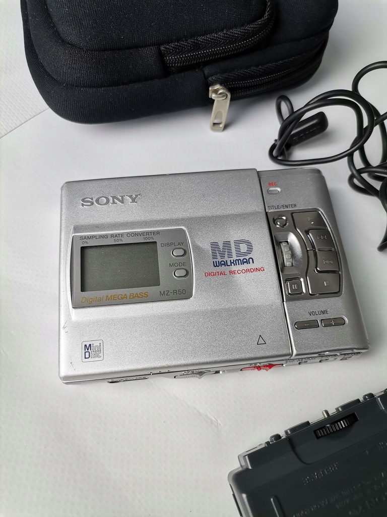 SONY MiniDisc Sony MZ-R50 Walkman - 12516829125 - oficjalne archiwum ...