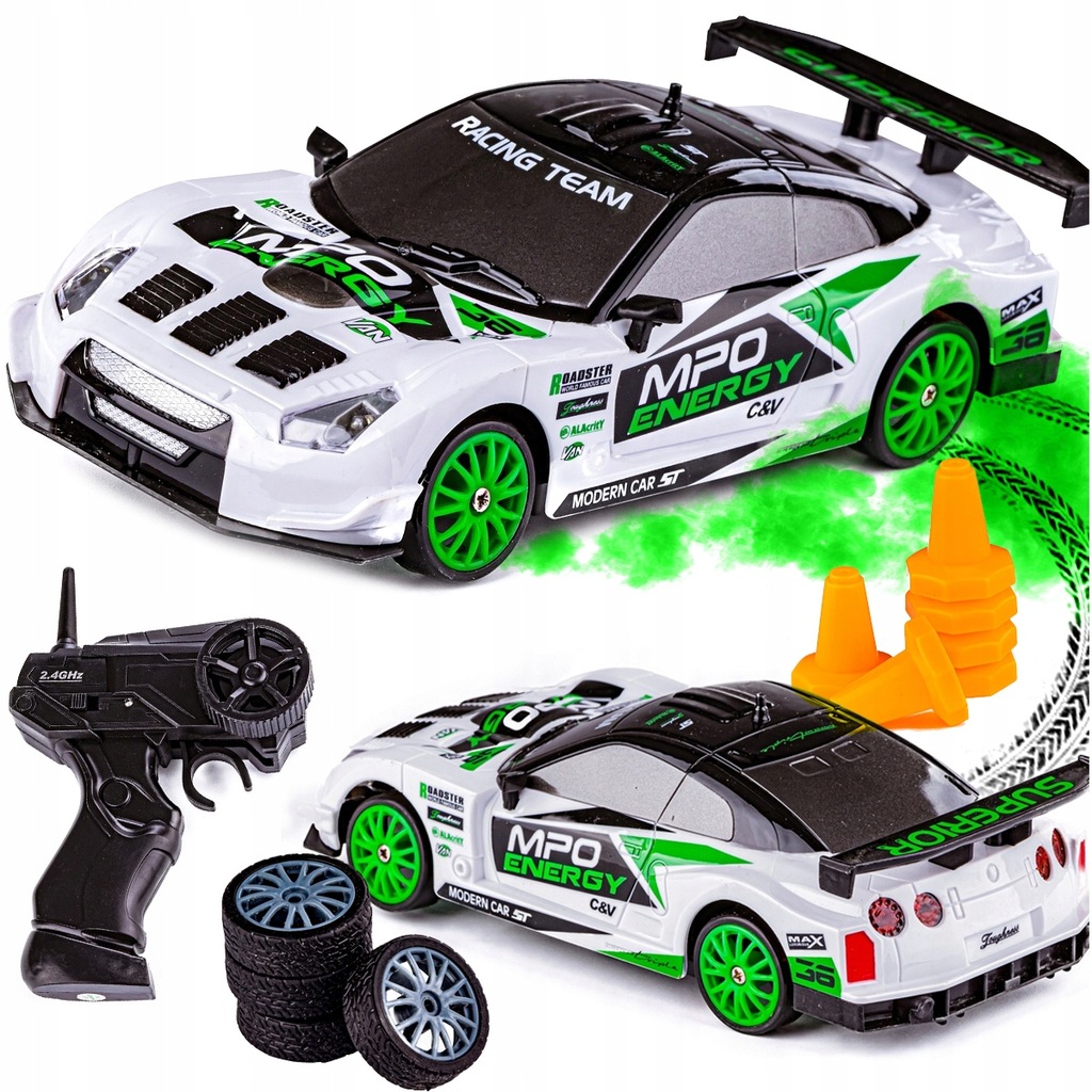 SAMOCHÓD ZDALNIE STEROWANY RC AUTO DO DRIFTu 4x4 NISSAN GTR DRIFT CAR ...