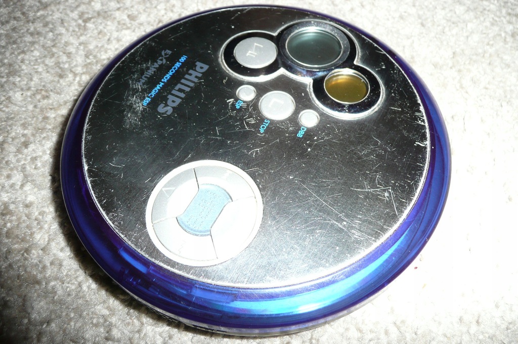 Discman CD/MP3 Philips EXP2461 - 11363420454 - oficjalne archiwum Allegro