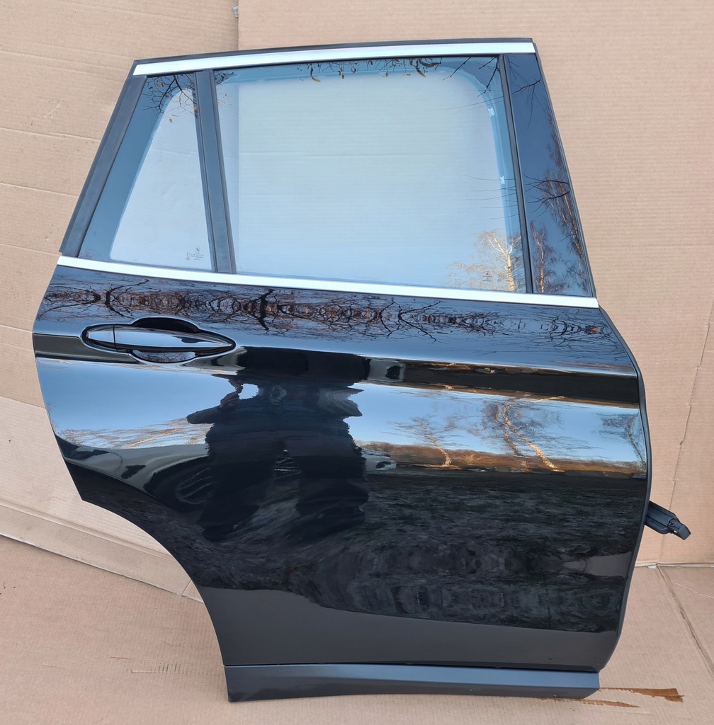 BMW X1 F48 DRZWI PRAWY TYŁ PRAWE TYLNE BLACK 475 - 11612870082 ...