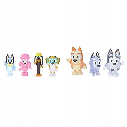 Bluey and Friends: Bluey, Coco, Snickers and Honey - 12910378085 ...