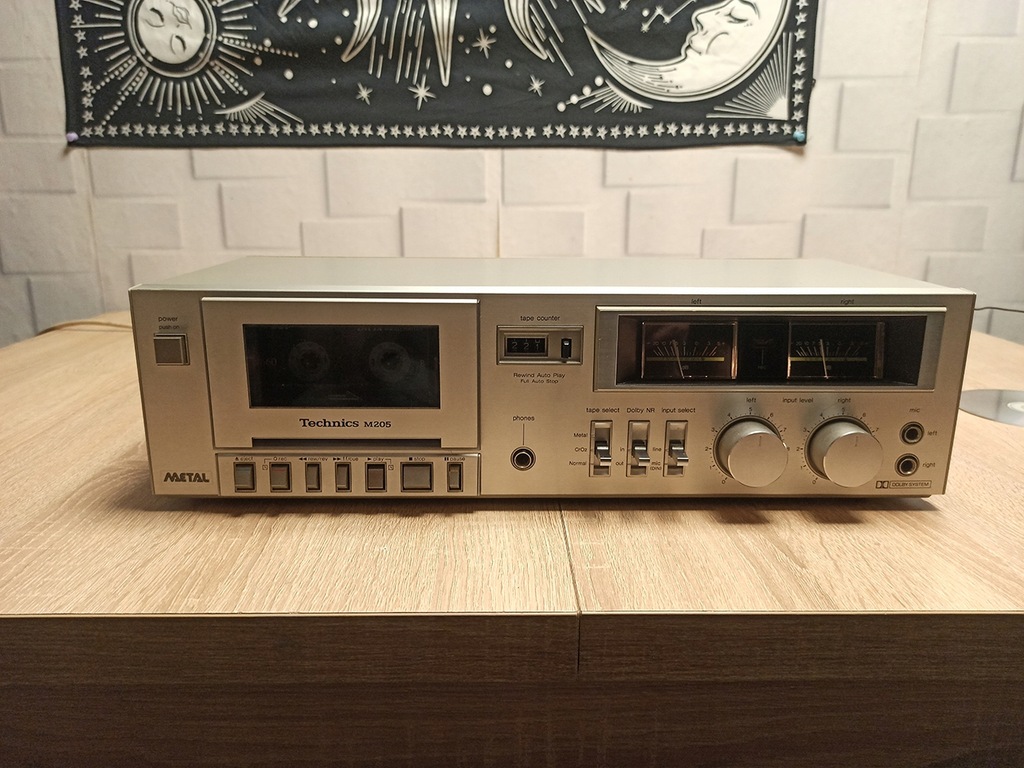 Magnetofon kasetowy Technics RS-M205 - 14664171445 - oficjalne archiwum ...