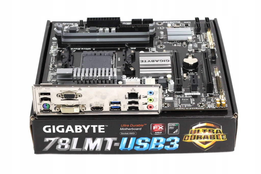 Gigabyte GA-78LMT-USB3 AM3+ DDR3 - 9633941907 - oficjalne archiwum Allegro