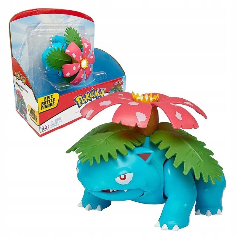 POKEMON figurka Epic Battle Figure: VENUSAUR 18cm - 12776273285 ...