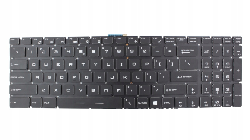 KLAWIATURA MSI GP62 8RC / LED RGB - 9780724592 - oficjalne archiwum Allegro