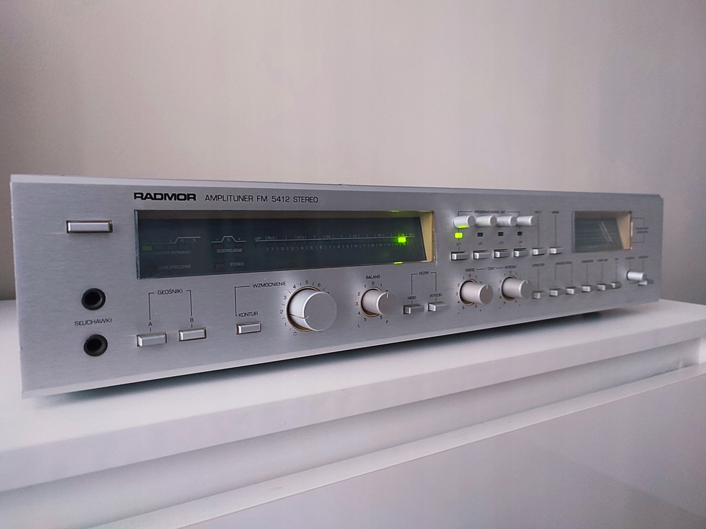 Amplituner Unitra Radmor 5412 2.0 srebrny - 12368107292 - oficjalne ...