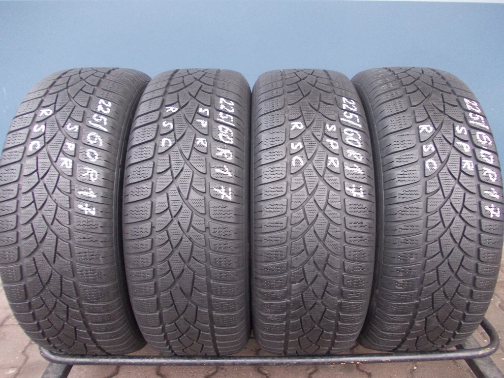 4szt Dunlop WINTER 3D 225/60R17 225/60/17 6,3mm - 7708349344 ...